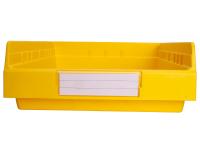 China Tools Storage Shelf Rack Bin Customized Color Stackable Plastic Bin with Divider for sale