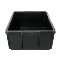China Foldable Mesh Design White Stackable Desk Storage for Pastel Folding Plastic Crates for sale