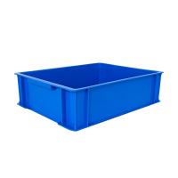 China Inner Dimensions 400x310x125mm TOURTOP Eco-Friendly Plastic Vegetable Harvest Crate Moul for sale