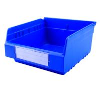 China Customized Color Parts Divider Plastic Storage Bins Classic Office Organizer Shelf Box for sale