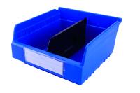 China Customized Color Parts Divider Plastic Storage Bins Classic Office Organizer Shelf Box for sale