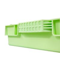 China Plastic Container Lid for Easy Moving and Storage in Logistics Foldable Design for sale