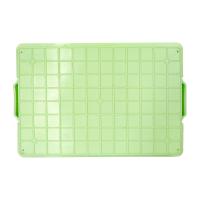 China Plastic Container Lid for Easy Moving and Storage in Logistics Foldable Design for sale