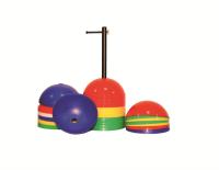 China Customized Size Football Training Products Agility Soccer Cones and Holder for Drills for sale