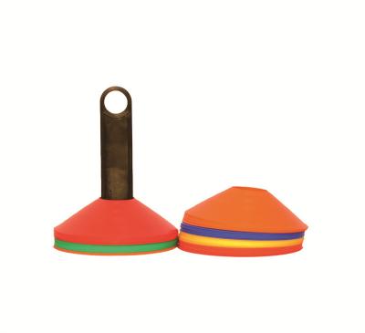 China Custom Logo Football Training Cones Sport Equipment for Outdoor Exercising and Sale for sale