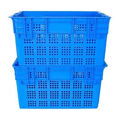 China Plastic Nestable Turnover Basket for Convenient Distribution and Storage of Vegetables for sale