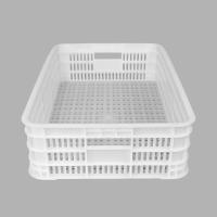 China Food Grade Plastic Crate for Market Storage and Transport in 600x400x160mm Size for sale