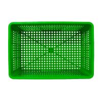 China Eco-Friendly Stackable Plastic Basket for Customized Logo Storage Solutions for sale