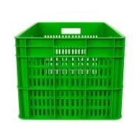 China Convenient Foldable Plastic Basket for Supermarket Storage and Organization for sale