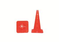 China Customized Size PP Football Practice Drills Indoor Outdoor Soccer Cones for Field Marker for sale