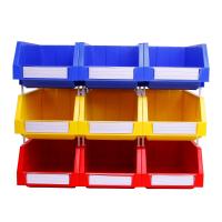 China Solid Box Style Plastic Shelf Bin for Bolts Tools Customized Color Stackable Warehouse for sale