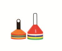China Customize Color Tourtop Soccer Training Disc Cones for Agility and Marking Equipment for sale