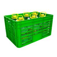 China Industrial Harvest Storage Crate Eco-Friendly Plastic Basket for Fruits and Vegetables for sale