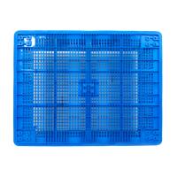 China Mesh Style Rectangular PP Crate for Customized Color Industrial Stackable Storage for sale
