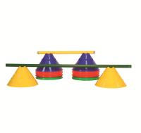 China Outdoor Sports Field Agility Marker Disc Soccer Cones for Customized Color Exercises for sale