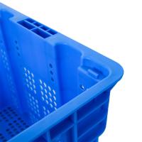 China Eco-Friendly Mesh Style Plastic Turnover Crate for Fresh and Healthy Food Storage for sale