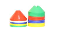 China Training Soccer Ball Field Marker Cones 50 Pack Agility Disc Cones Customized Logo for sale