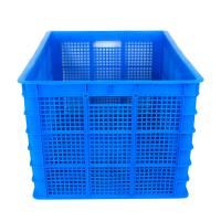 China Mesh Style Transport Plastic PP Basket for Supermarket Fresh Food Turnover Benefit for sale