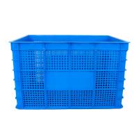 China Mesh Style Transport Plastic PP Basket for Supermarket Fresh Food Turnover Benefit for sale