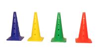 China Agility Training Set Of Football Soccer Cones With Heat Transfer Film Printing for sale