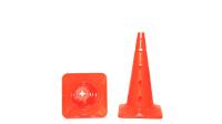 China Agility Training Set Of Football Soccer Cones With Heat Transfer Film Printing for sale