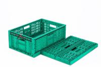 China Collapsible Storage Basket with Customized Color Foldable PP Stackable Foldable Box for sale