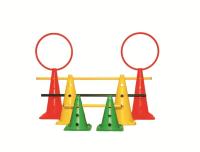 China Plastic Marker Sports Cones For Soccer And Football Training On Outdoor Fields for sale