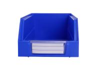 China Stackable Plastic Bins for Shop Display Organize Tools and Supplies Efficiently for sale