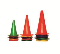 China Colorful PP Soccer Training Marking Cones For Speed And Agility In Soccer Football for sale