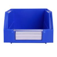China PP Classification Hanging Organization Crate Storage Plastic Shelf Bin Multi Function Stackable Solid Box for sale