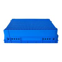 China Moving Basket Food Grade Plastic Storage Crate for Easy Food Transportation Stackable for sale