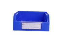 China Shelf Storage Bin with Dividable Plastic Tool Container and Back Hanging Convenience for sale