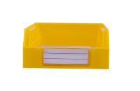 China Shelf Storage Bin with Dividable Plastic Tool Container and Back Hanging Convenience for sale