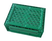 China Reusable Virgin PP Storage Folding Collapsible Plastic Crate for Agriculture Fruits for sale