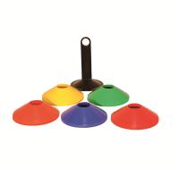 China Outdoor Sports Field Training Cones For Football Soccer Basketball for sale