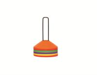 China Training Football Kids Sports Cones Disc Cones With Carry Bag And Holder for sale