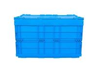 China PP Material Mesh Style Collapsible Crate Box for Storage and Moving 600x400x337mm for sale