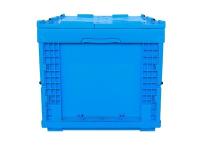 China PP Material Mesh Style Collapsible Crate Box for Storage and Moving 600x400x337mm for sale