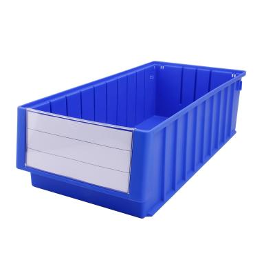 China NO Foldable PP Plastic Storage Bin with Divider for Industrial Warehouse Organization for sale