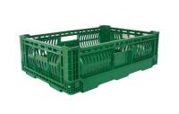 China 600x400x180mm Eco-Friendly Folding Container for Storage and Transportation of Fruits for sale