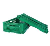 China 600x400x180mm Eco-Friendly Folding Container for Storage and Transportation of Fruits for sale