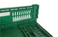 China 600x400x180mm Eco-Friendly Folding Container for Storage and Transportation of Fruits for sale