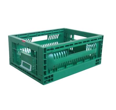 China Transportation Plastic Crate for Fruit Vegetable Storage Stackable Nestable 400x300x170mm for sale