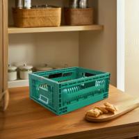 China Transportation Plastic Crate for Fruit Vegetable Storage Stackable Nestable 400x300x170mm for sale