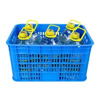 China Solid Box High Pressure Plastic Basket Crate Tray Pallet Box Food Grade Plastic Crates 520 x 360 x305 for sale