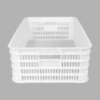 China Durable 16 Quart Plastic Crates for Bottle Storage of Beer Wine and Milk Bottles for sale