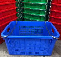 China PP Plastic Crates for Nesting and Stacking in Agricultural Supermarket Storage Systems for sale