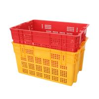 China Plastic Mesh Basket for Fruit and Vegetable Storage Industrial Heavy-Duty Container for sale