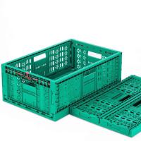 China Versatile Orange Plastic Container for Organized and Secure Transportation of Produce for sale