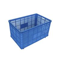 China Plastic Stackable Nestable Crates OEM Eco Friendly Strong Loading Capacity for sale